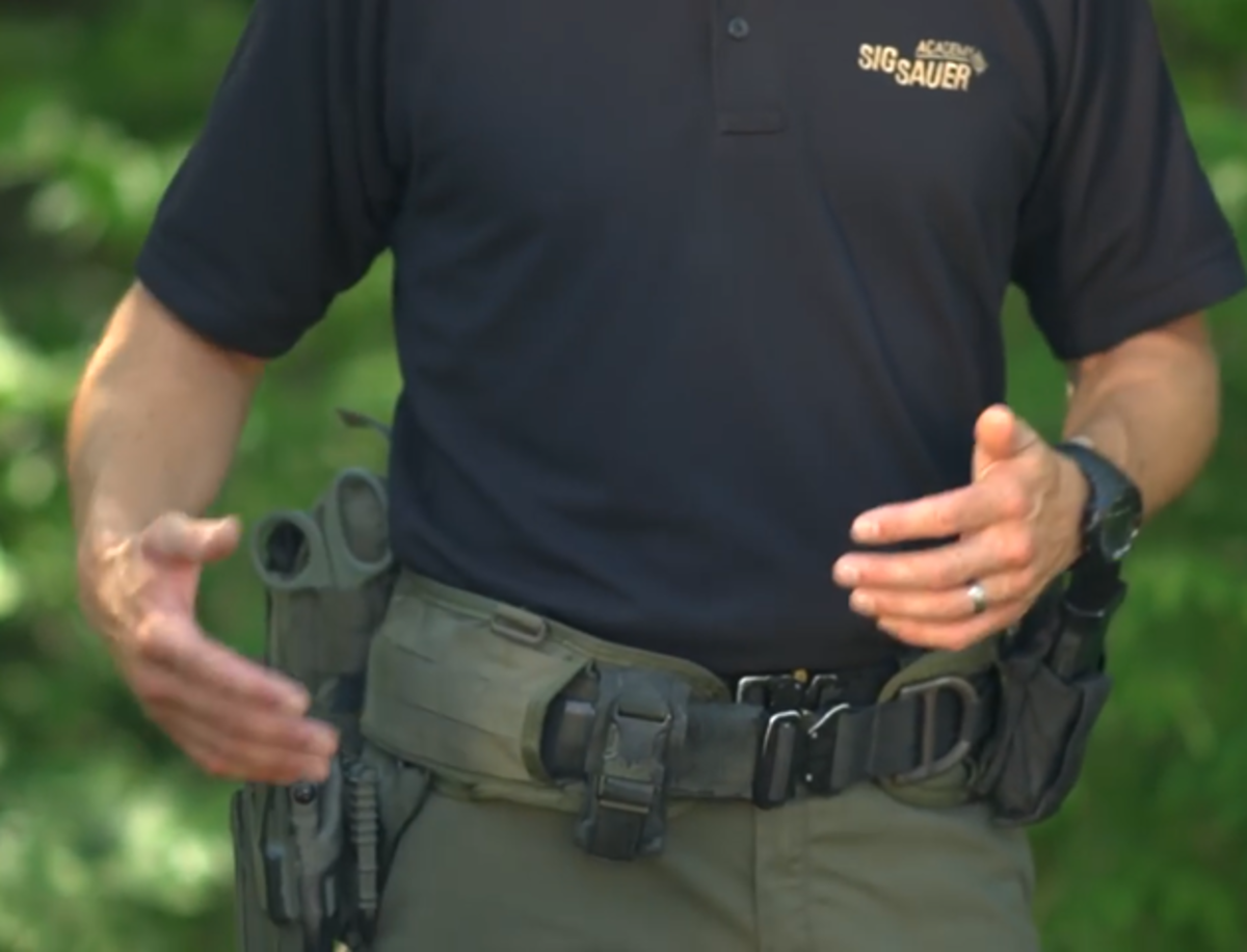Drawing Handguns from Holsters - GetOutdoorsTV